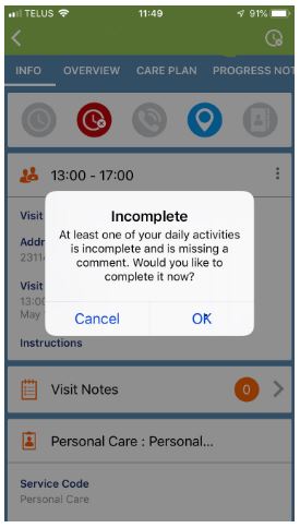 AlayaCare App Troubleshooting Guide – Nurse Next Door