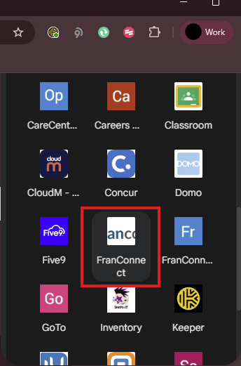 Logging in to FranConnect (Franchise Owners) – Nurse Next Door